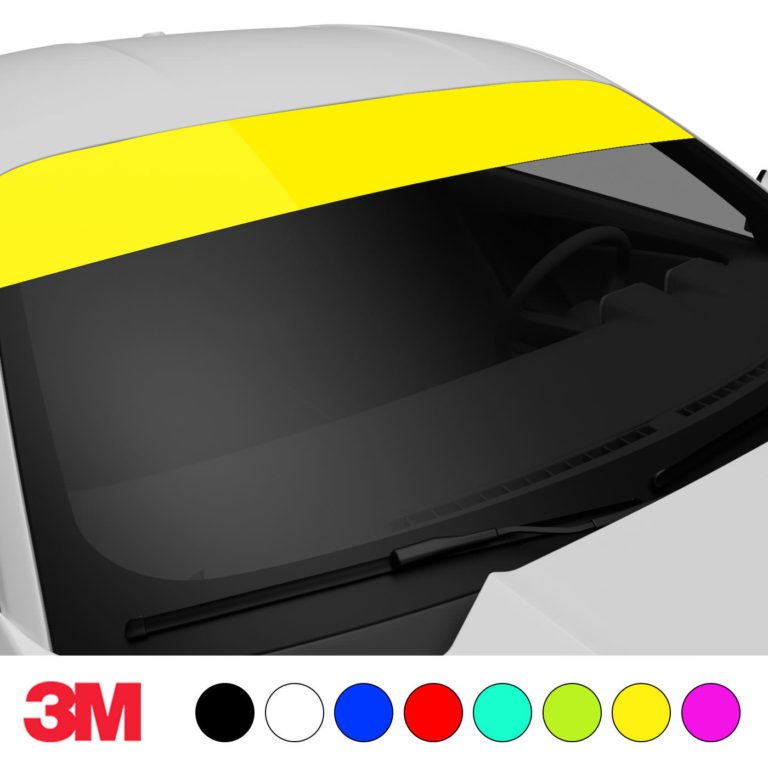 Plain Banner • Windshield Banner Sun Strip • Vinyl Sickness