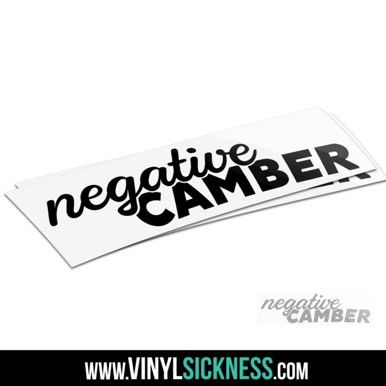 THAT CAMBER• JDM Lowered Stickers / Decals • VS