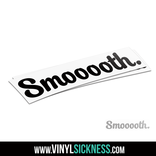 SMOOOTH • JDM Stickers / Decals • VS