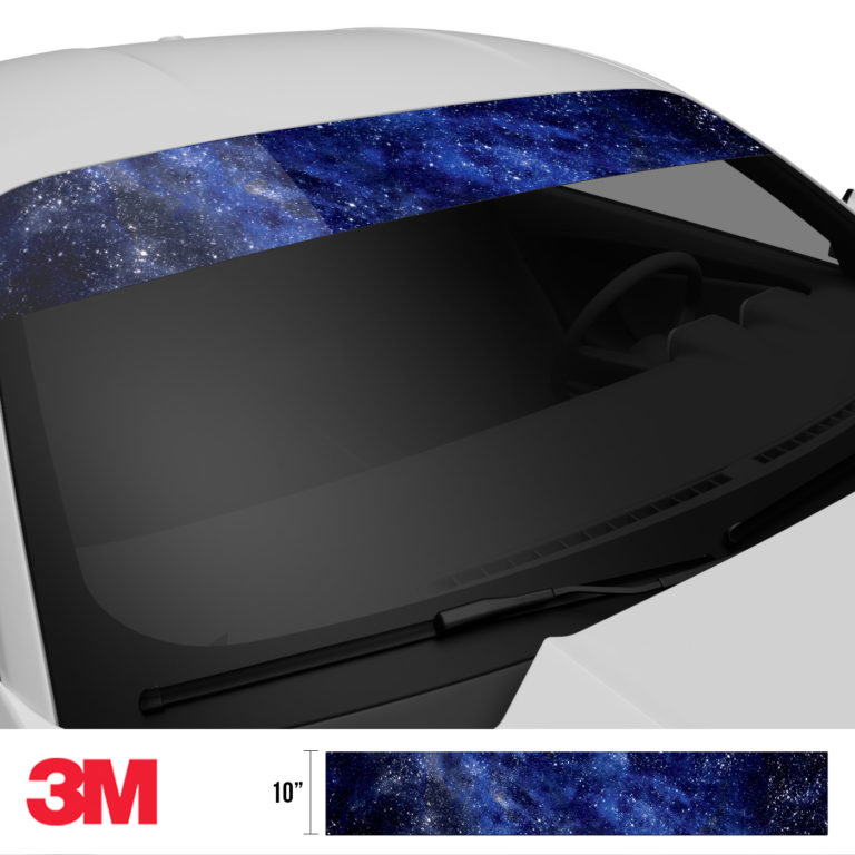 Windshield Sun Strip • JDM Visor Sun Strips • Vinyl Sickness