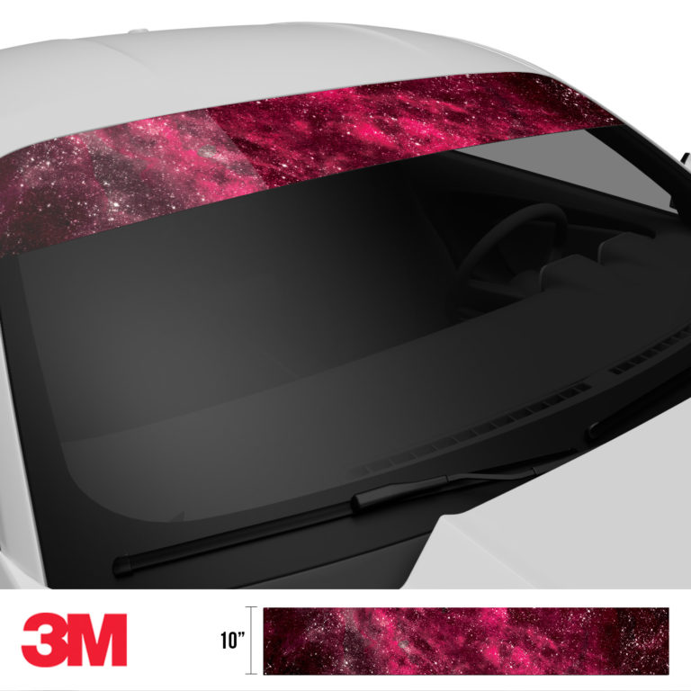 Windshield Sun Strip • JDM Visor Sun Strips • Vinyl Sickness