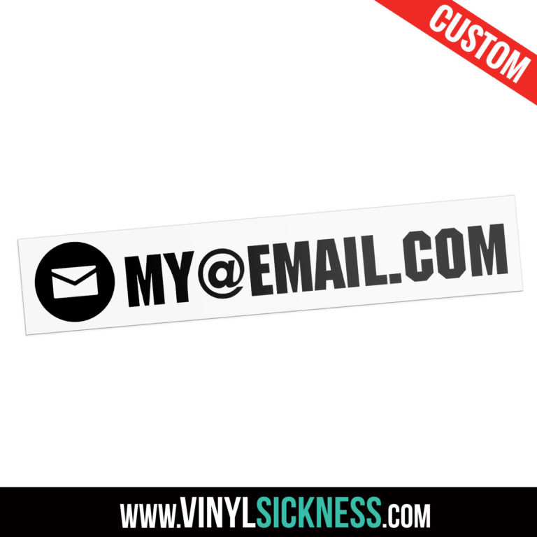 CUSTOM SNAPCHAT SOCIAL STICKER / DECAL • NEW!