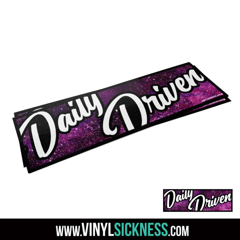 FEMALE DRIVEN • JDM LADIES TUNER STICKERS / DECALS • VS