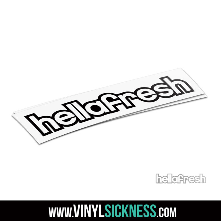 HELLA SLAMMED • JDM TUNER STICKERS / DECALS • VS
