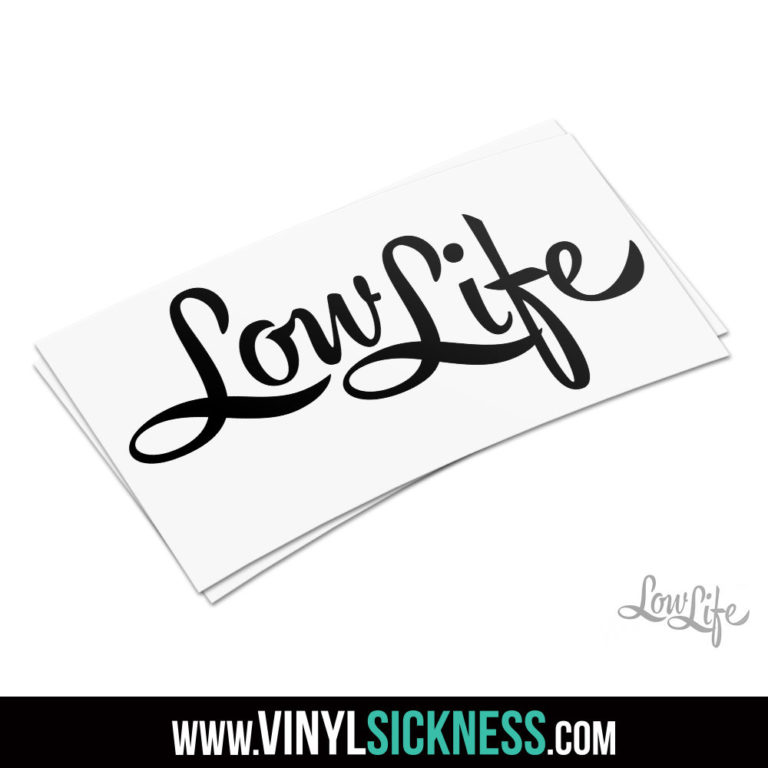 JDM TUNER STICKERS / CAR DECALS / CUSTOM TEXT• Vinyl Sickness