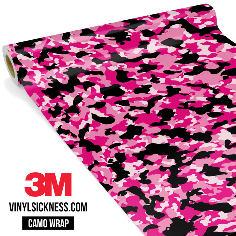 PINK CAMO WRAP • CAR / TRUCK VINYL WRAPS • VS